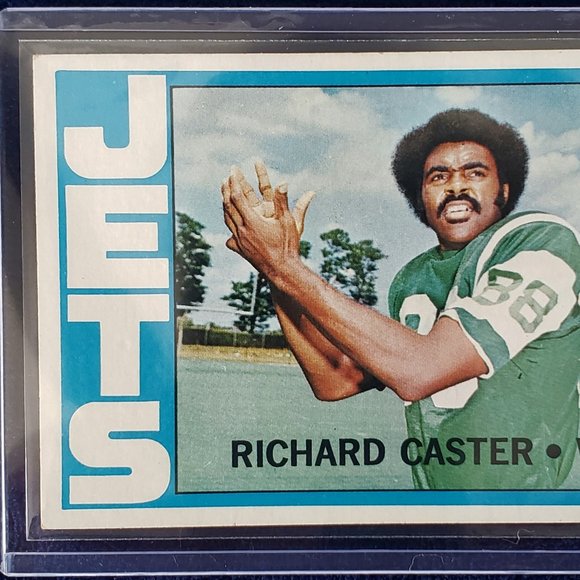 Topps | Toys | Topps 972 Richard Caster New York Jets 68 | Poshmark